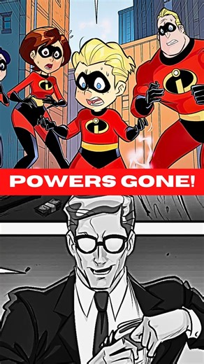 He took away DASH'S powers! #theincredibles #theincredibles2 #pixar #disney