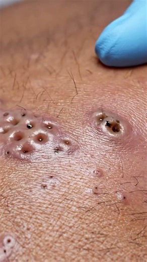 ASMR Back Blackhead Removal