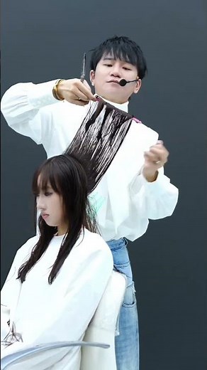 Atmosphere C-shaped perm tutorial #Hairdressing technology sharing #Chinese style atmosphere