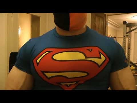 Best Pec Bounce EVER Superman muscular chest Preview 2 HD