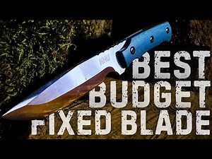 KHU Knife Review - BEST Budget Tactical Fixed Blade?
