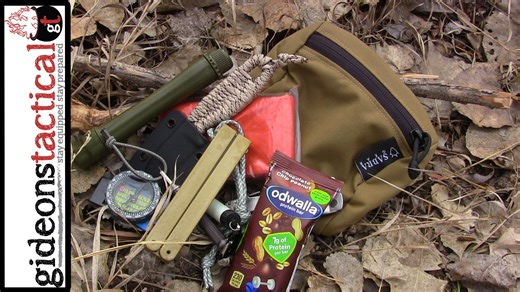 Sabra-Gear removable waist belt MOLLE pocket survival kit