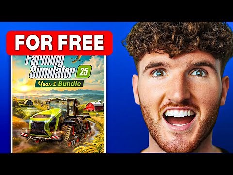 How to Get FARMING SIMULATOR 25 for FREE 🚜 (PS5, XBOX & STEAM)