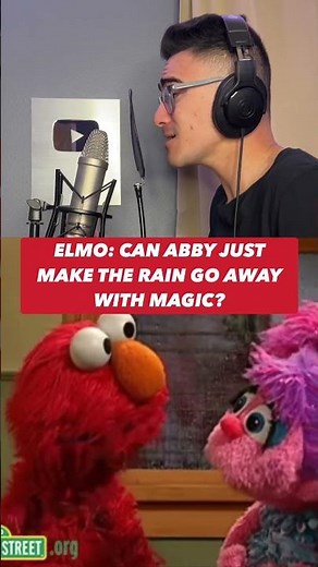 Voice Acting Elmo Lines #shorts