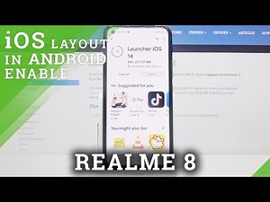 How to Download Apply iOS Launcher on REALME 8 – iOS Interface