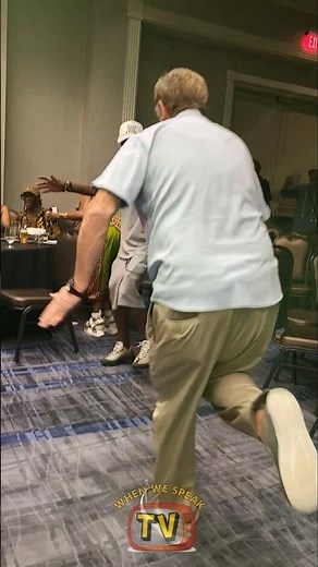 He’s Dancing To His Own Rhythm