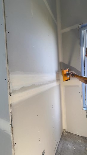 ⚠️Double Joint Done Right ✅ 🏠 /Tapetech 10” Box , Knife and Skimming Blade #satisfying #mudding #taper #drywall #fyp #fypシ #reels | Urumex_Drywall