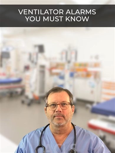 3 Ventilator Alarms That Can Hurt Your Patient If You Ignore Them Ventilator alarms aren’t just warnings—they can change how your patient is ventilated. In this quick breakdown, we cover 3 ventilator alarms every clinician must understand and what they actually do to the patient: 1. High pressure alarm When it fires, the vent dumps the rest of the breath. Repeated alarms mean lost ventilation. Setting it too high risks barotrauma and pneumothorax. 2. Low pressure alarm This isn’t “low airway pre