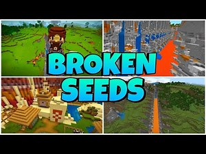 Broken Minecraft seeds for Java edition 1.20.4!