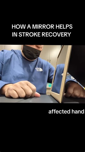 Using a Mirror for Stroke Recovery Techniques