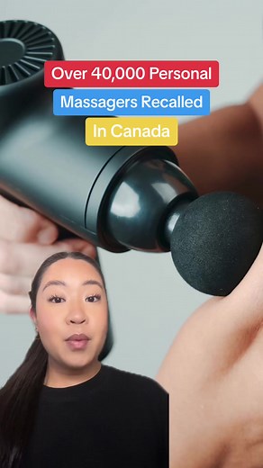 3.3K views | More than 40,000 personal massagers are being recalled nationwide due to a burn hazard  | Daily Hive | Facebook
