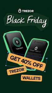 15K views | Get up to 40% off bestselling hardware wallets, bundles, onboarding & more. Deal ends soon. Lock in your freedom today! | Trezor | Facebook