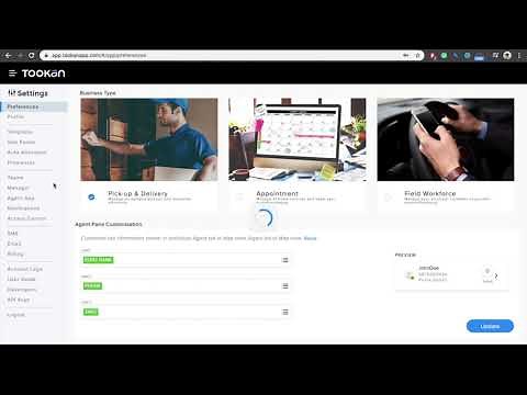 Tookan Dashboard + Agent Application Demo Video || Jungleworks