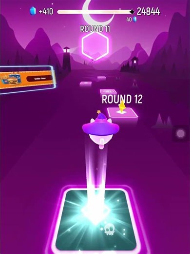 Tiles Hop | Barren Gates - Devil | Record 25539 | Endless Mode 13 | Re Attempt