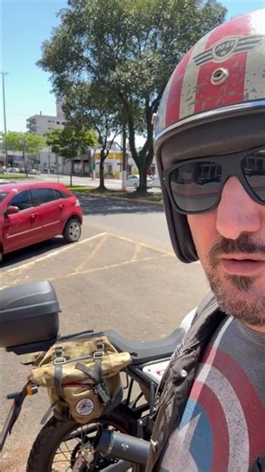 Scram 411 com baú de plástico vale a pena? #scram411 #royalenfield