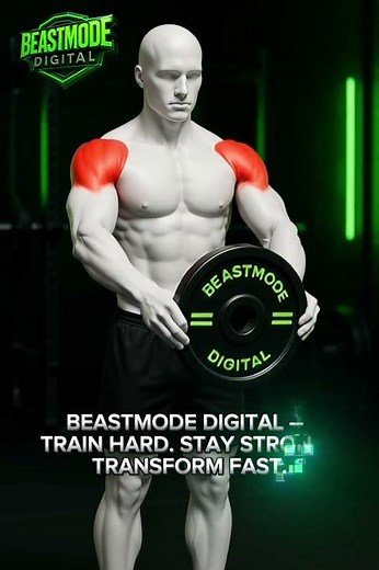 🔥Dumbbell Front Raises Tutorial — Build Strong Front Delts (BeastMode Digital)