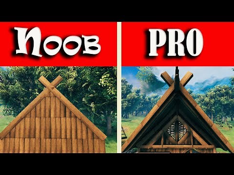 Valheim | How to build better looking roofs | Part 1 | Valheim Build |