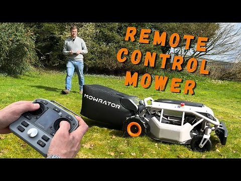 Remote Control Or Robotic Lawn Mower? We REVIEW the NEW Mowrator 21"