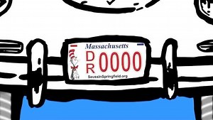 The Dr. Seuss license plate celebrates the legacy of Springfield, Massachusetts, native Ted Geisel, aka Dr. Seuss, who revolutionized learning to read by making it FUN! ⠀⠀⠀⠀⠀⠀⠀⠀⠀ Geisel’s most famous character, the beloved Cat in the Hat, with his red-striped hat and mischievous smile, reminds all that wisdom walks hand-in-hand with wit. As Dr. Seuss wrote: “The more that you read, the more things you will know. The more that you learn, the more places you’ll go.” ⠀⠀⠀⠀⠀⠀⠀⠀⠀ Do your part to encou