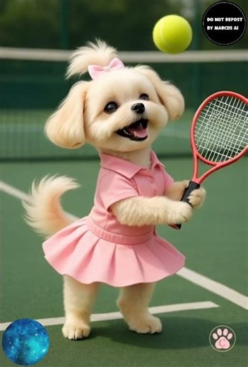 THIS DOG IS OBSESSED WITH TENNIS BALLS!