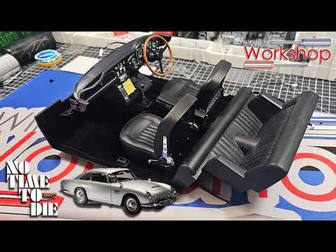 Aston Martin DB5 Model Build | Intricate Interior Details | Part 3