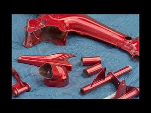 1971 Honda CT70 - Candy Ruby Red Restoration Slideshow