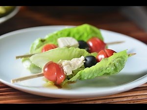 Valentine's Day skewer snack