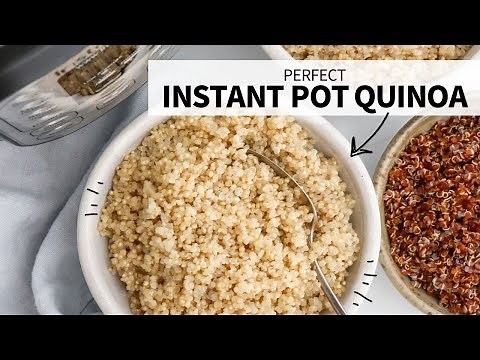 Instant Pot Quinoa | 1-Minute Pressure Cooker Method!