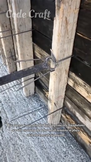 Rebar Tying Tool for Concrete Formwork