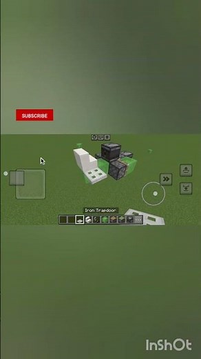 How to Build a Working Plane in Minecraft! ✈️ #Shorts #Minecraft #Redstone #minecraftproject