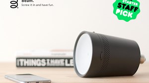 Beam: The smart projector that fits in any light socket