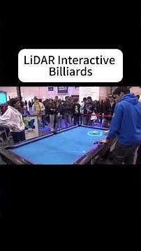 Transforming Billiards with Interactive Projection & LiDAR Technology