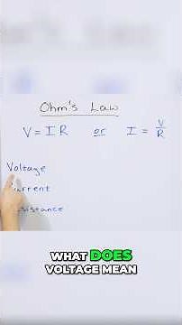 What Voltage Really Does