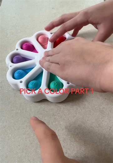 PICK A COLOR PART 1! #dontletthisflop #fidgettoys #fun