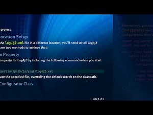 How to Configure log4j2.xml for Non-Spring Projects