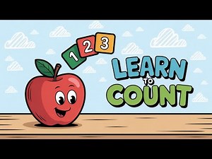1 2 3 Count With Me | Numbers Song for Kids | Learn to Count with Fun Animation