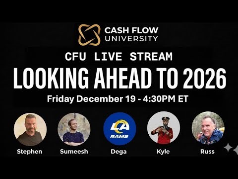 CFU LIVE STREAM: Looking Ahead to 2026 📱