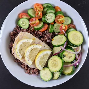 Cod En Papillote (Cod Cooked in Parchment with Vegetables)
