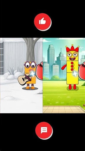 Sprunki OC Numberblocks One plus One - Which do you like? #shorts #numberblocks #sprunki #funny