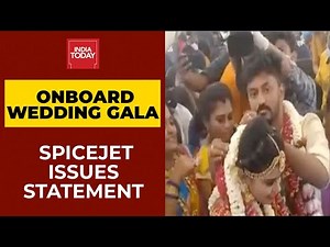 Spicejet Issues Statement Over Onboard Wedding Gala, Says No Permission Given For Onboard Activity