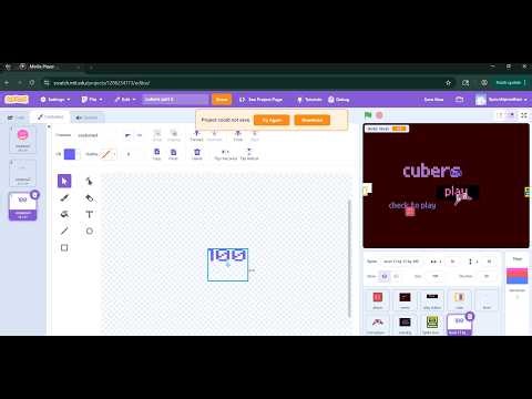 How to make Cubers Gmae on Scratch part 5 13 by 13 by 100
