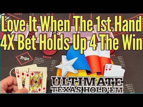 ULTIMATE TEXAS HOLD 'EM LIVE PLAY FROM LAS VEGAS!