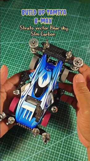 Build Up Tamiya B-max Strato vector legend Blue Sfm carbon RTR ⁉️♨️