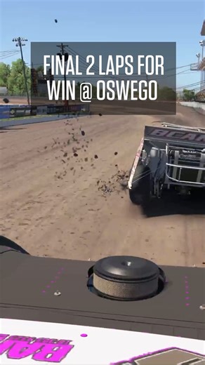 Super Late Model East Region Race 3 Final Laps at Oswego Speedway | IRacing Champions League