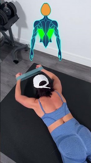 Loop Band Back Workout — Fix Your Posture & Sculpt Your Upper Back 💪✨