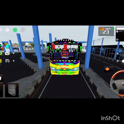 indonesia bus simulator ksrtc bus mod #bussid