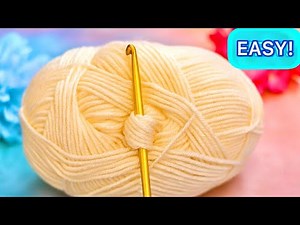 Viral Crochet Stitch Tutorial!💚🌟So Easy & Beautiful, Perfect for Beginners!