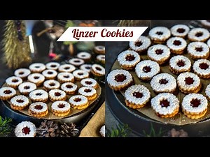 Linzer Cookies Recipe - Raspberry Linzer Cookies - Christmas Cookies