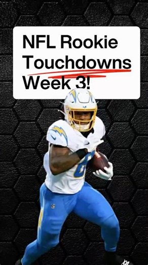 Every NFL Rookie Touchdown From Week 3!