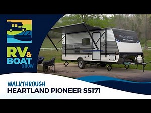 SUV Towable with a SUPER SLIDE! Under 5,000 LB GVWR | Heartland Pioneer SS171 Walkthrough